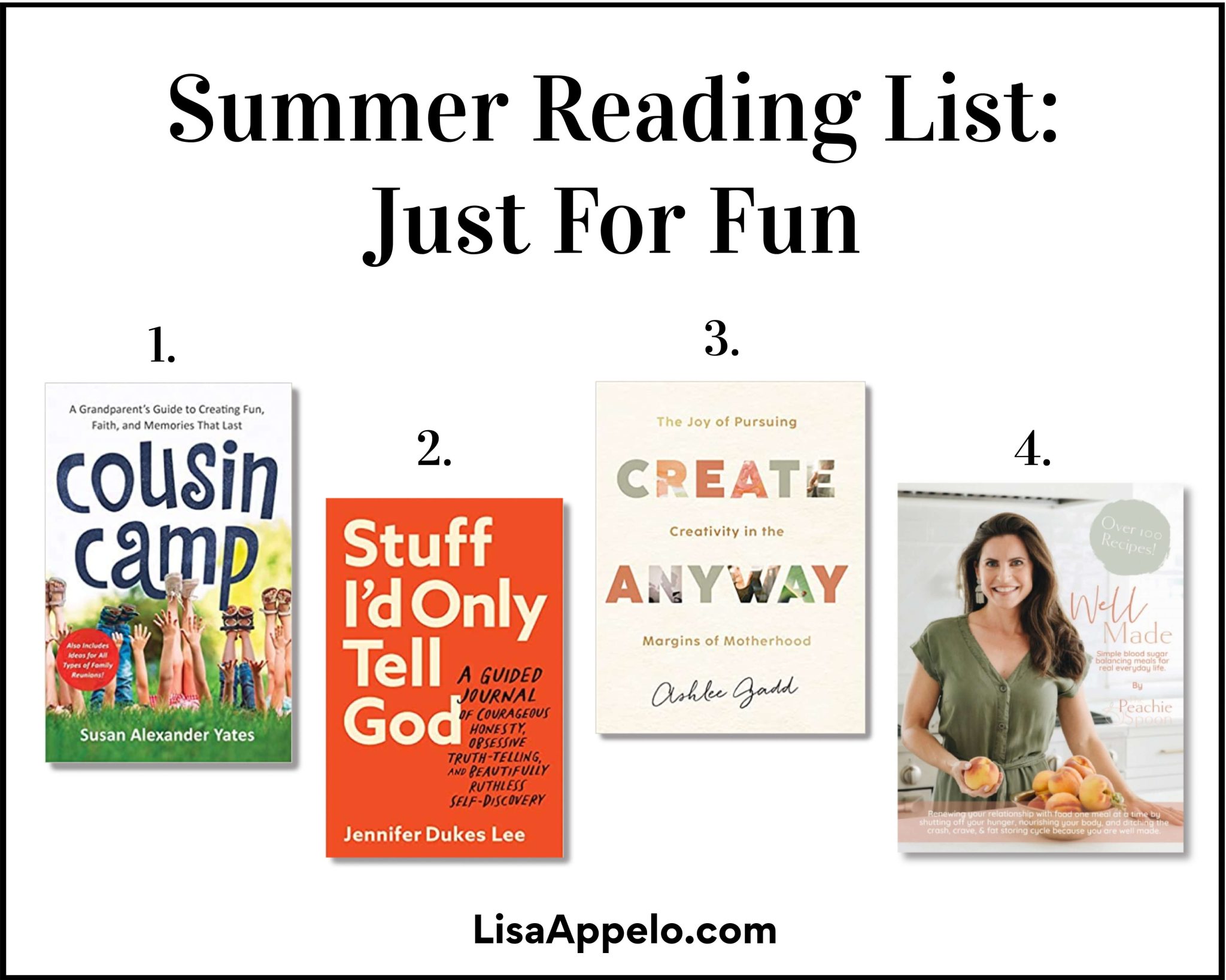 Summer Reading List 2023 - Lisa Appelo