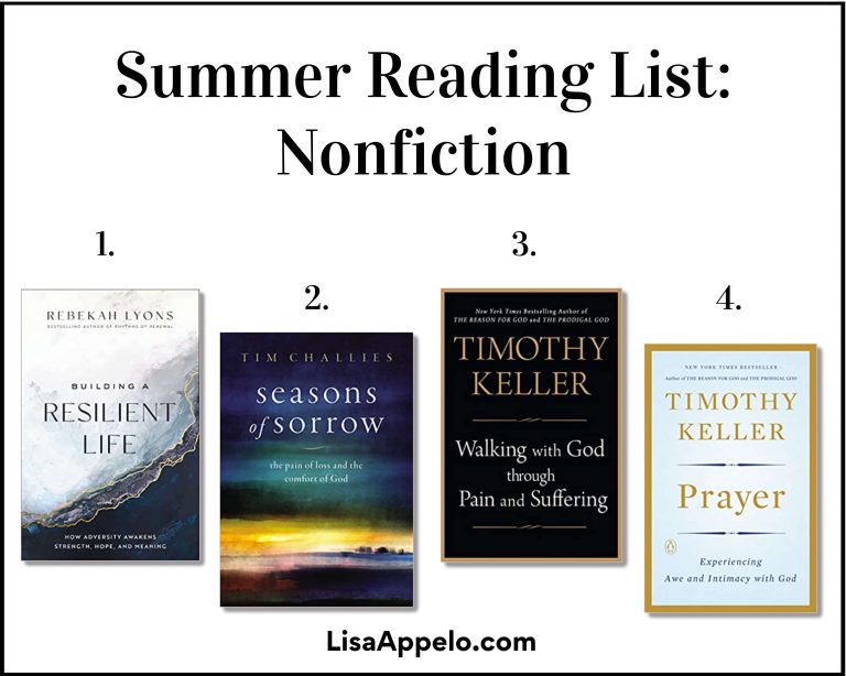 Summer Reading List 2023 - Lisa Appelo